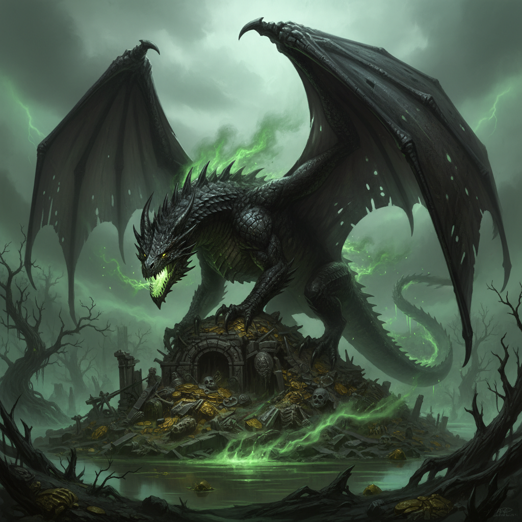 K'tharr, the Acidic Scourge - seanpm2001's GitHub Creature